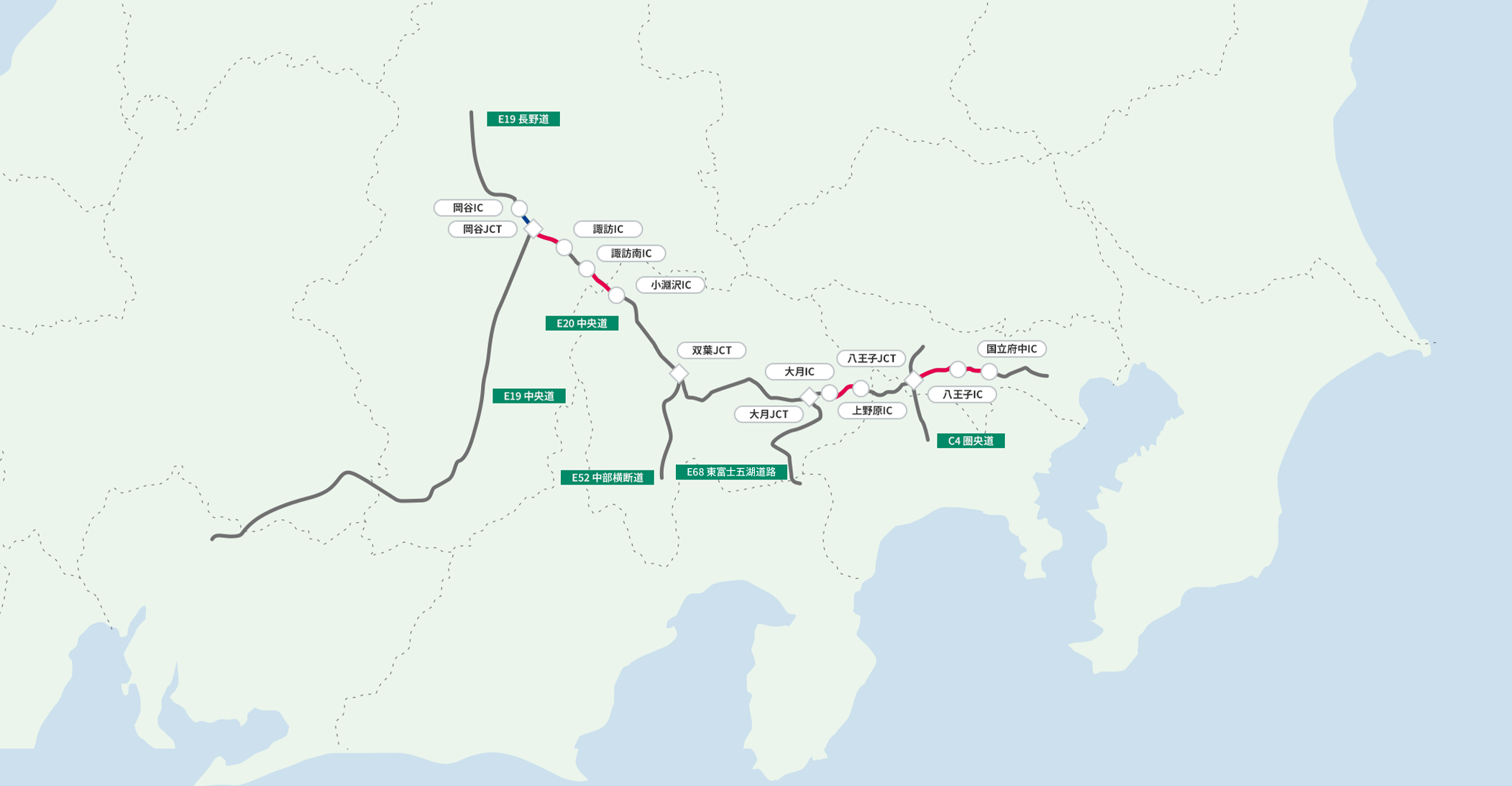 E19 E20 中央道 E19 長野道リニューアル工事｜NEXCO中日本（中日本高速道路）の高速情報